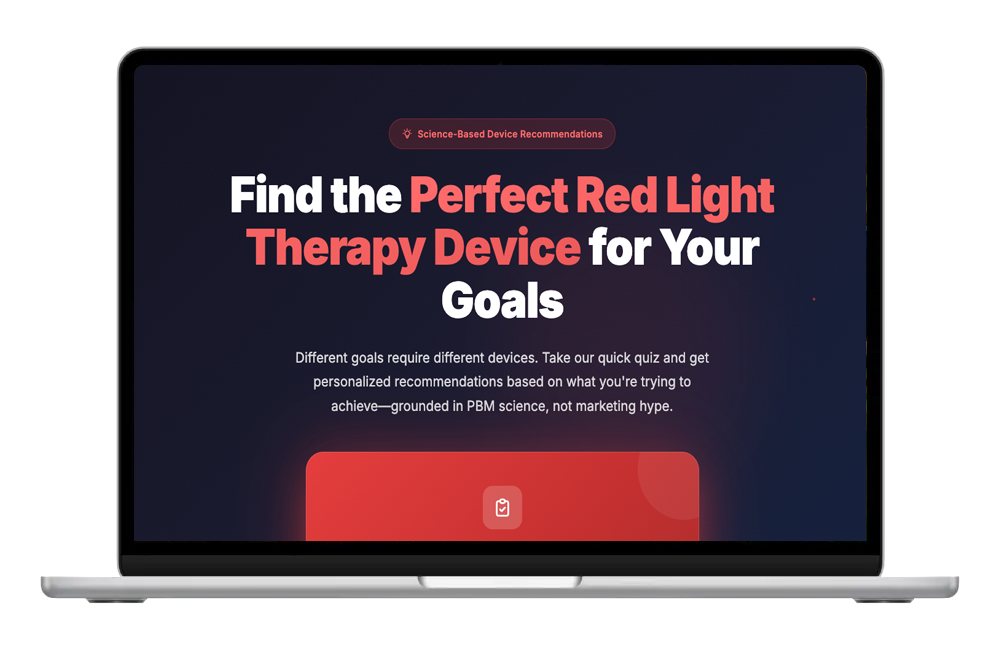 Red Light Therapy Book - The Energy Blueprint